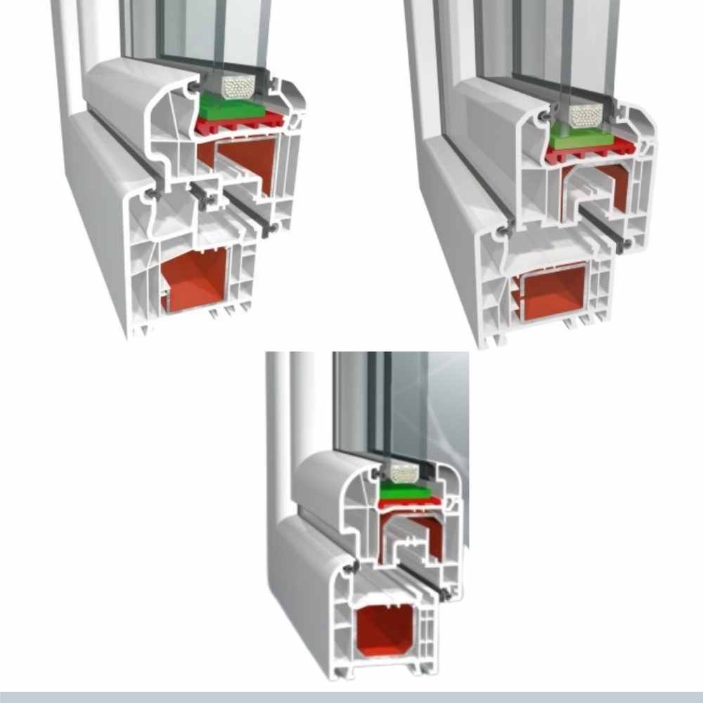Fenêtres en menuiserie PVC haut de gamme