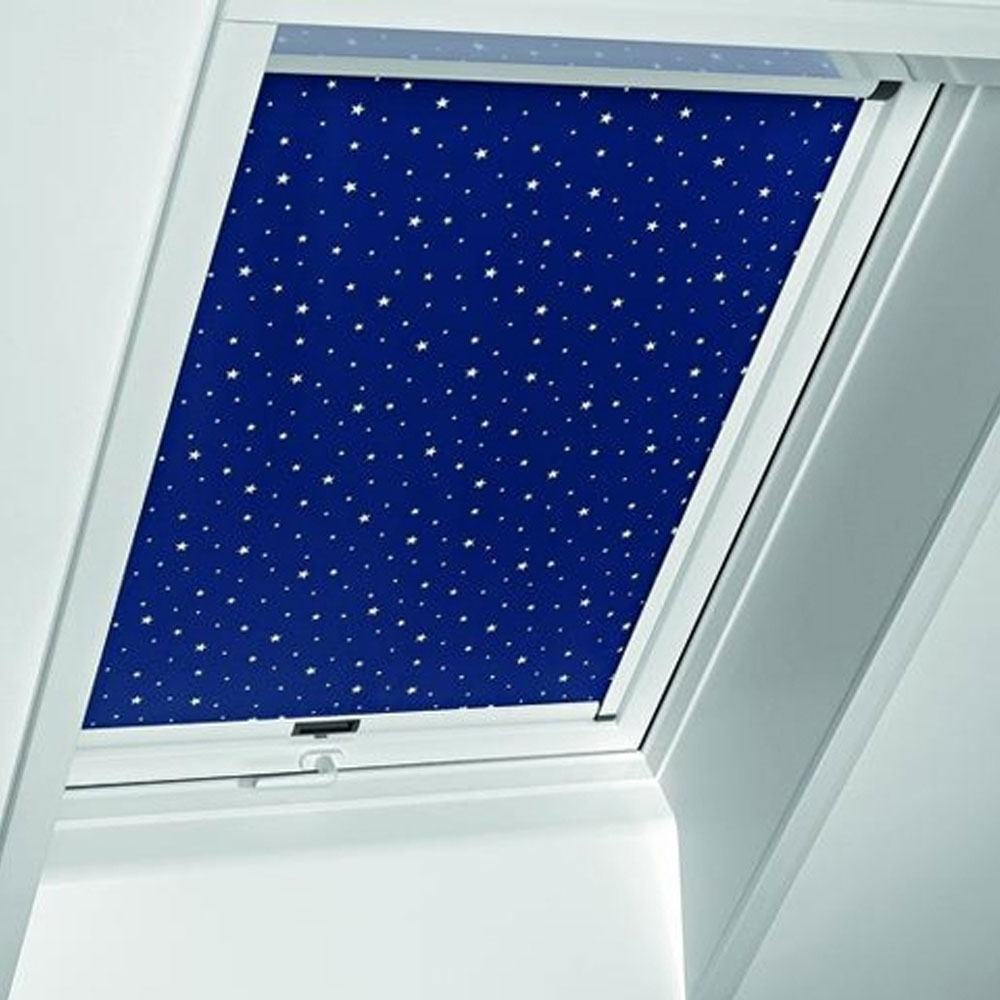 Store intérieur occultant manuel pour fenêtre de toit ROTO TOICIEL