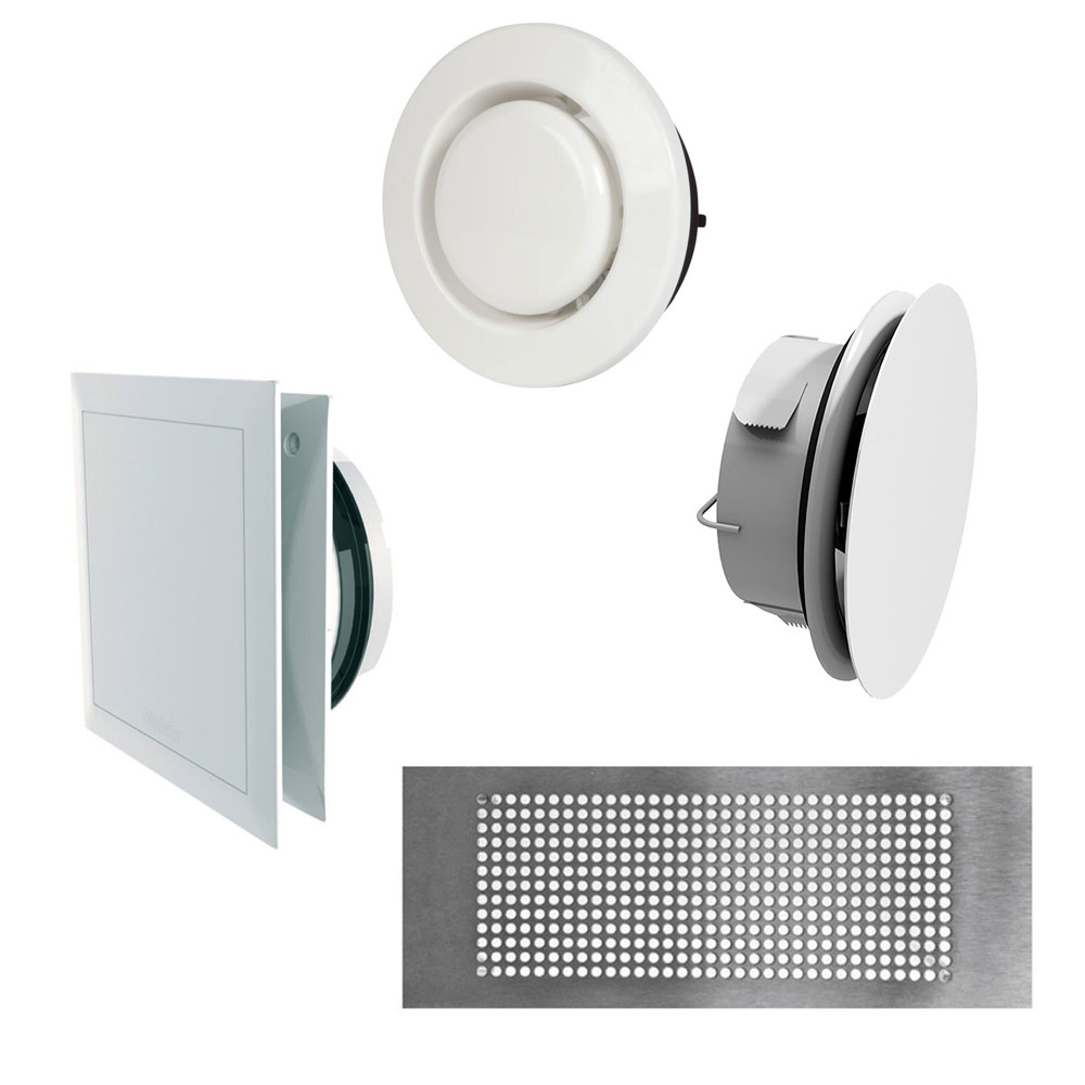 Bouche de ventilation pour VMC