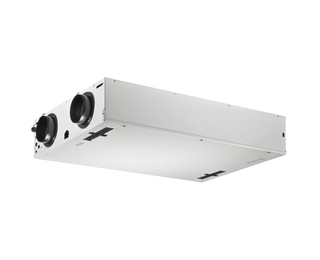 Double flow ventilation to be installed in the ceiling