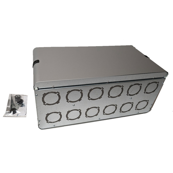 Extra-flat and soundproof air distribution box for ALDES dual-flow CMV