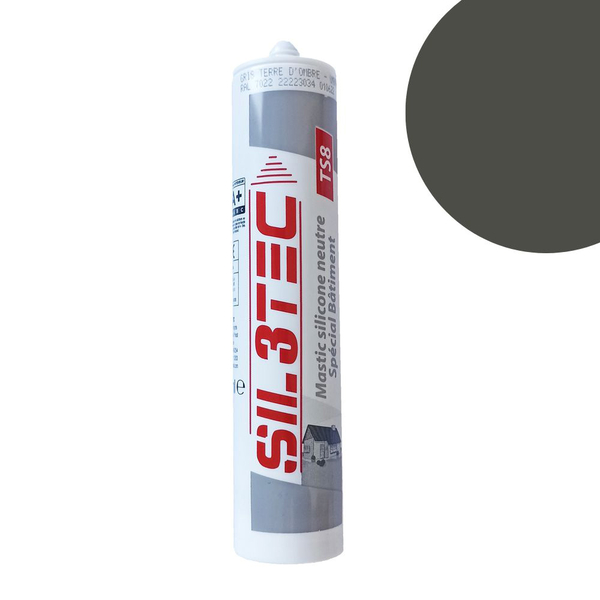 Mastic silicone neutre Spécial bâtiment - TS8- 300 ml