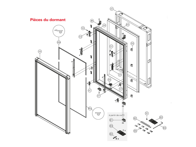 Windows and doors :: Roof window :: Fenêtre Roto Designo R7 en PVC