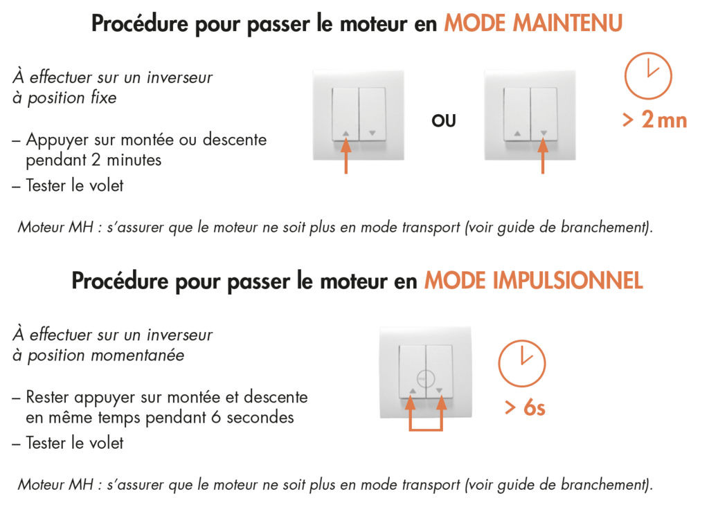 Simplification des modes de commande pour les moteurs MI et MH de BUBENDORFF