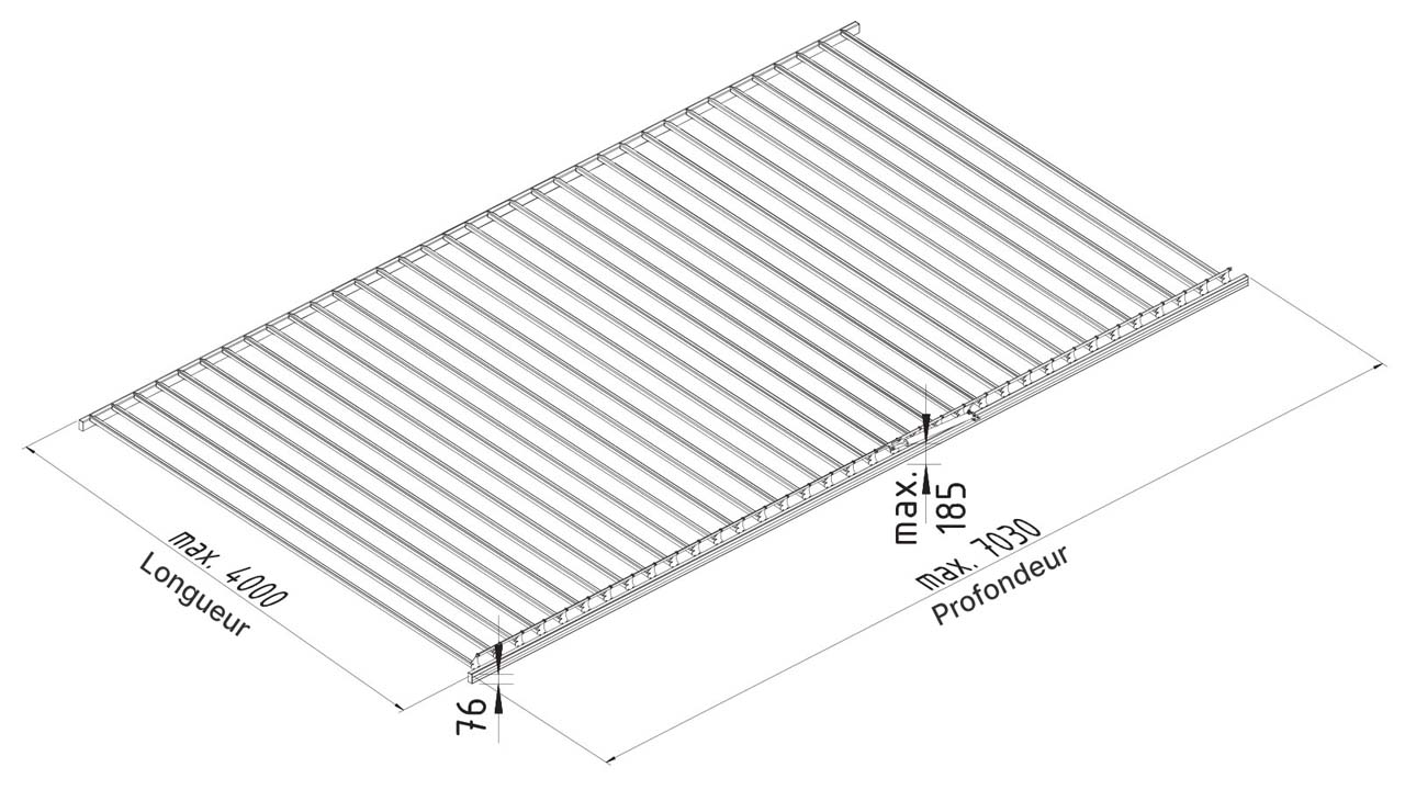 Lames Orientables Pour Pergola