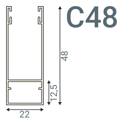 Volet roulant solaire sur-mesure Profalux Viso